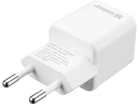 Sandberg USB C AC Charger PD W SAVER Sandberg A S