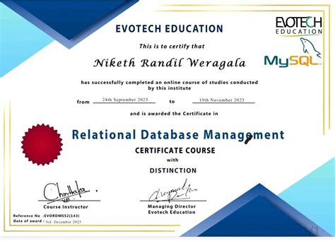 Newlearnings Evotech Niketh Randil