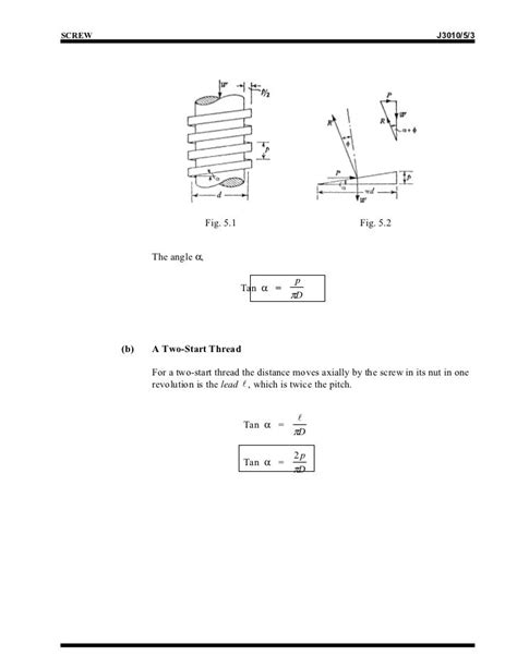 Screw Lead Formula At Myrtle Jackman Blog