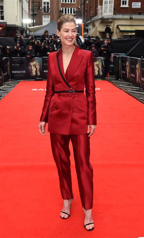 Rosamund Pike Attends The Radioactive Premiere In London 03082020