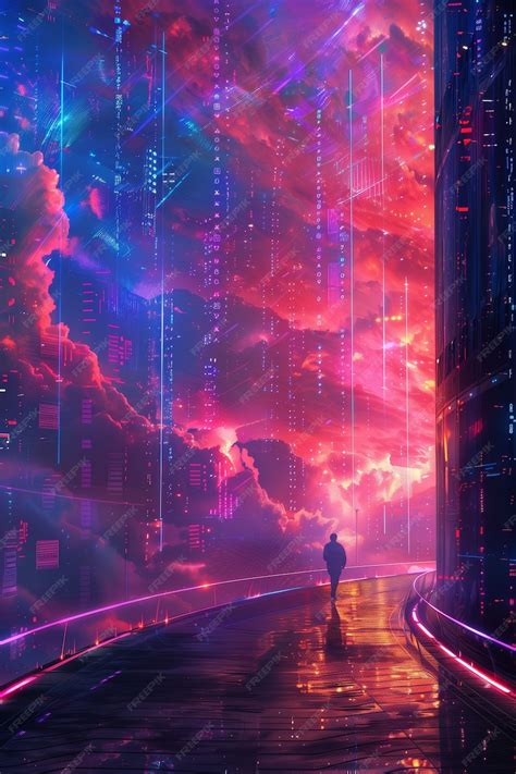 Cyber Security Concept In Digital Art Ai Generated Image