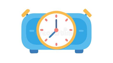 Analog Alarm Clock Timepiece Vector Design Generative Ai Stock Vector