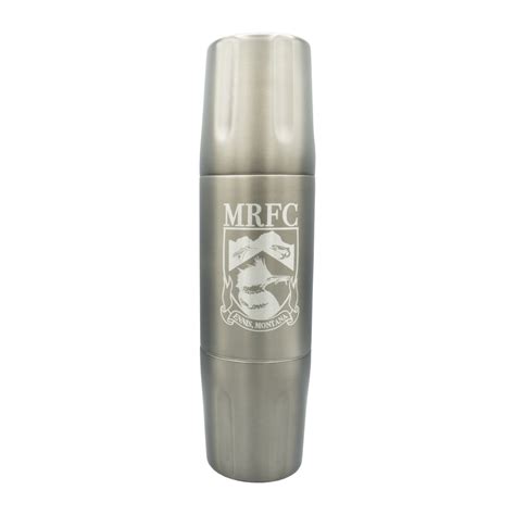 High Camp Flasks Mrfc Badge Logo Firelight Flask 750ml 254oz Gunme