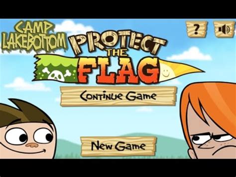 Camp Lakebottom Protect The Flag Disney Xd Games Youtube