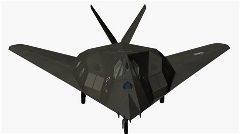 F117 Nighthawk Modelo 3d 45 Blend Fbx Max Obj Free3d