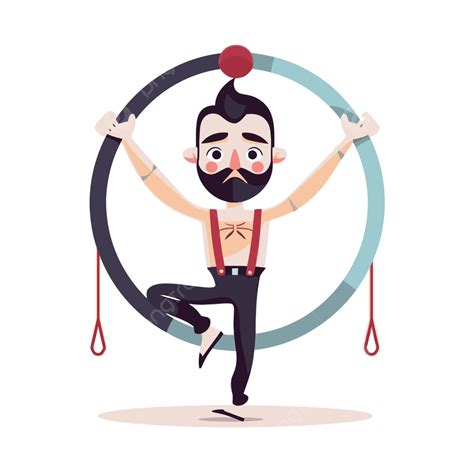 Circus Acrobat Cartoon