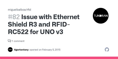 Issue With Ethernet Shield R3 And Rfid Rc522 For Uno V3 · Issue 82 · Miguelbalboarfid · Github