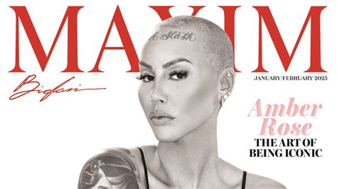 Portada De La Revista Amber Rose