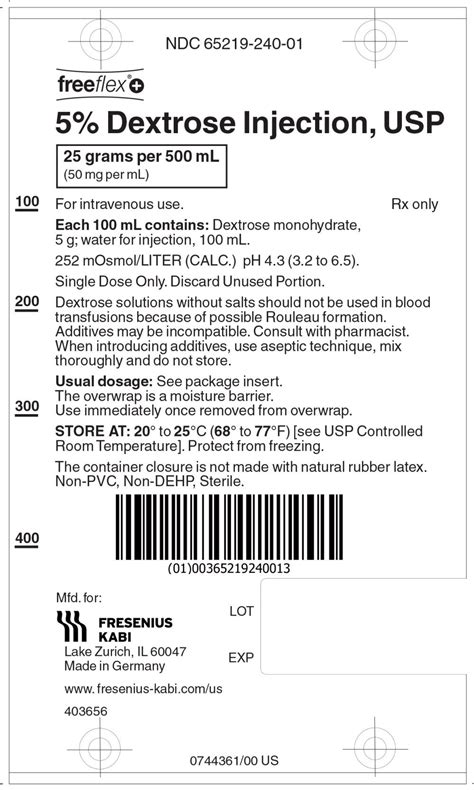 Dextrose Injection Fda Prescribing Information Side Effects And Uses