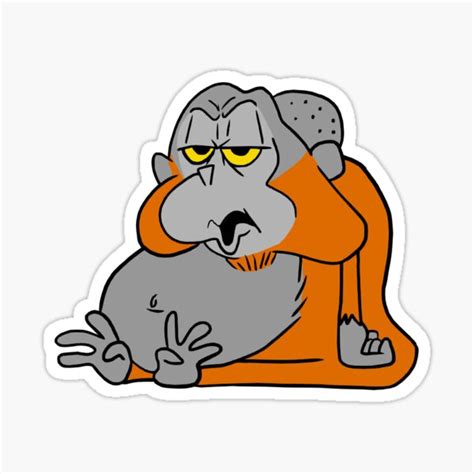 Dingus From Dilbert And Dingus Sticker For Sale By Sillyincmerch Redbubble