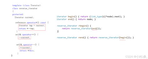 C：反向迭代器 Csdn博客