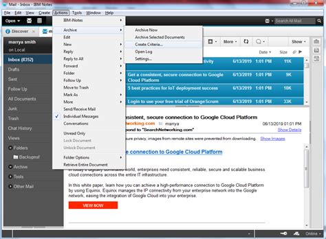How To Backup Ibm Notes Nsf Emails
