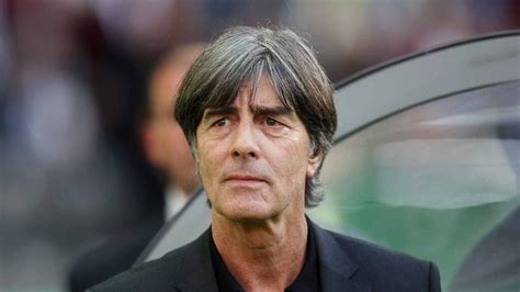 Football Lex Sélectionneur Allemand Joachim Löw A Lintention D