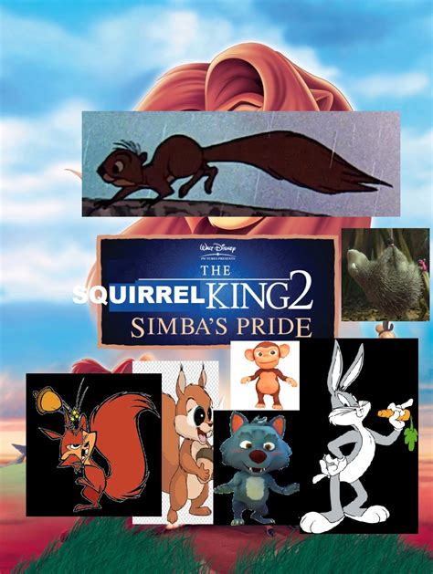 The Squirrel King 2 Squirrels Pridestyle Looney Tuna The Fox And