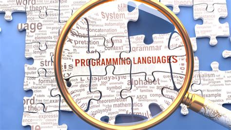 Programming Languages And Related Ideas On A Puzzle Pieces A Metaphor Showing Complexity Of