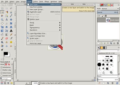 Gimp Alpha To Logo Easily Set Image Transparency Using Gimp