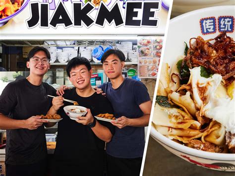 20 Year Old Nus Undergrads Open Mee Hoon Kueh Stall That Has Instant