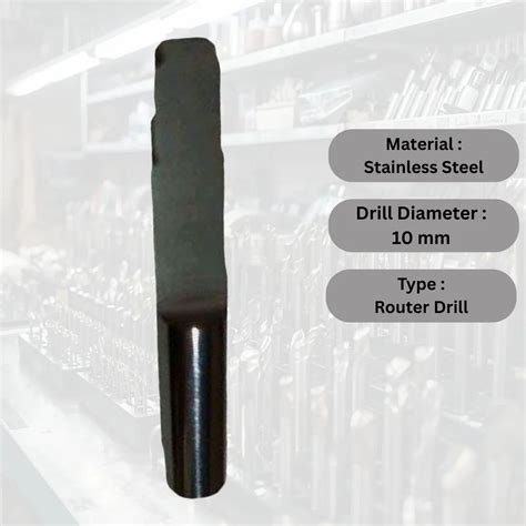 Stainless Steel Router Drill Bit At ₹ 120 Piece Ss Drill In Faridabad