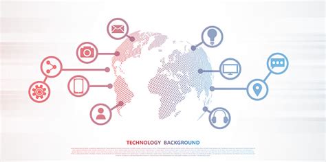 글로벌 네트워크 연결 추상 배경 기술 그래픽 디자인입니다 네트워크 무선 시스템 및 인터넷 빅 데이터 글로벌 네트워크 고속 연결 데이터 레이트 기술 0명에 대한 스톡 벡터