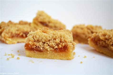 Apricot Shortbread Crumble Slice Lights Camera Bake