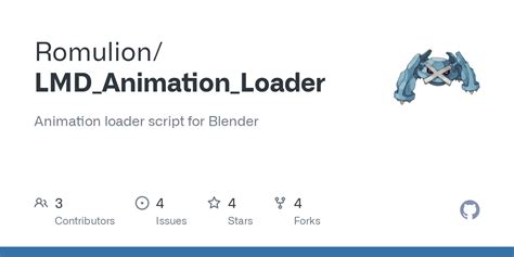 GitHub Romulion LMD Animation Loader Animation Loader Script For Blender
