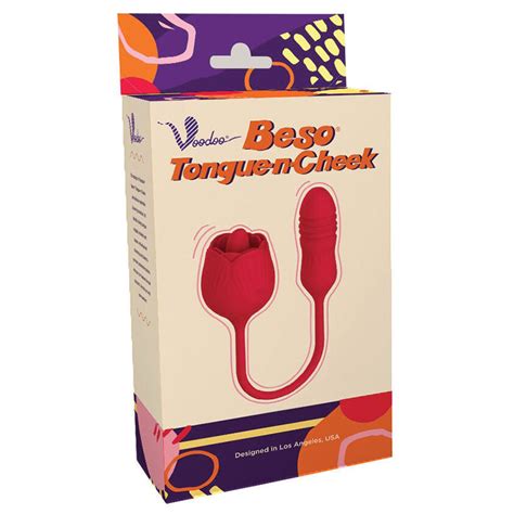 Voodoo Beso Tongue N Cheek Red