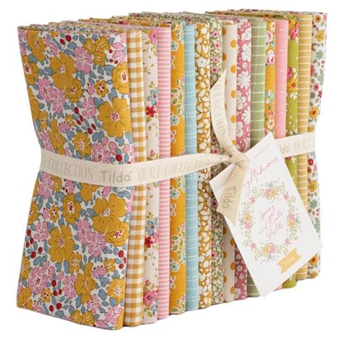 Tilda Til300206 Creating Memories Fqb 16 Fat Quarters Bundle 100