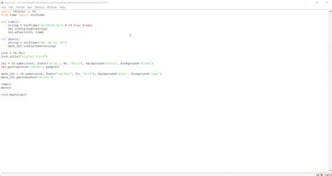Video Mushfiq Ahmad On Linkedin Python Clockprogram