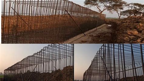 Rcc Culvert Reinforcement Arrangement Of Column Roof And Footing Of