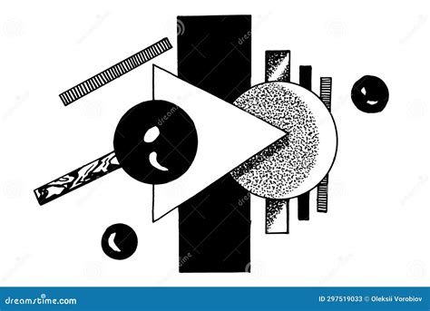 graphical abstract illustration with geometric shapes anti stress