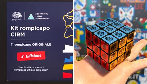 Playbrain Pacchetto Kit Rompicapo 2 Sasso Carta Forbice Cubo