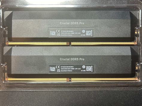 Crucial Ddr5 Pro Overclocking Desktop Memory Jawa