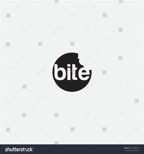 Bite Logo Design Sign Stock Vector Royalty Free 1659867025 Shutterstock