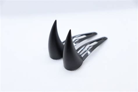 Small Demon Horns Cute Gothic Devil Etsy Uk