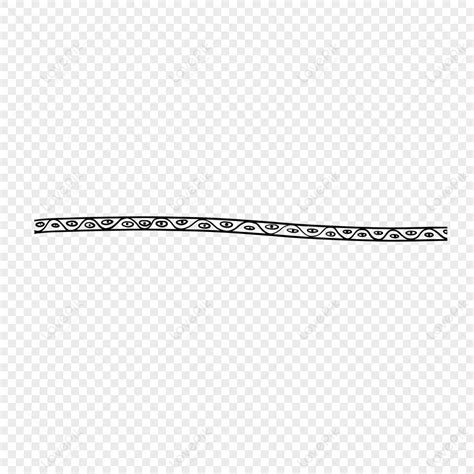 Abstract Cartoon Doodle Decorative Dividing Lines Cute Doodle Divider