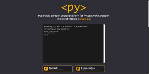 Pyscript Run Python In Your Browser Easily Analytics Vidhya