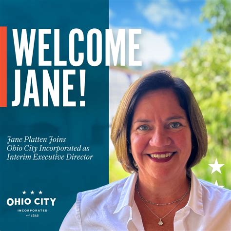 Ohio City Incorporated On Linkedin We Are Happy To Share The Jane