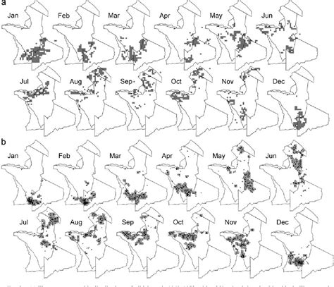 Figure 3 From Serengeti Wildebeest Migratory Patterns Modeled From