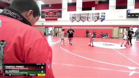 74 Lbs Round 3 Vanessa Torres Victory Wrestling Central Wa Vs Eli
