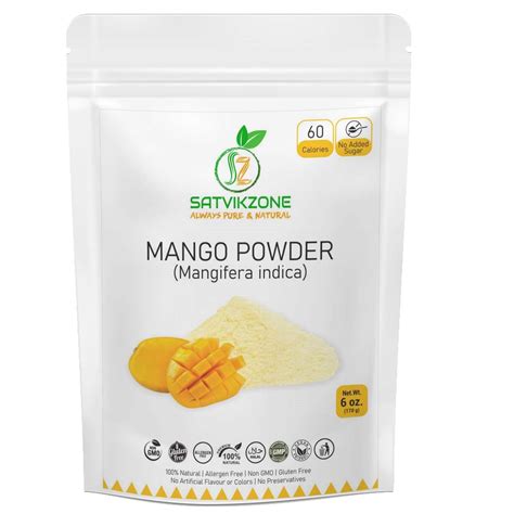 Mango Fruit Powder 100 Natural Satvikzone