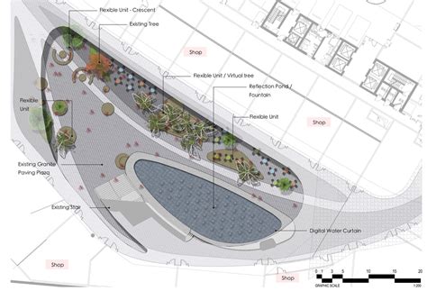 Skybridge Hq Sunken Plaza Renovation Landezine International