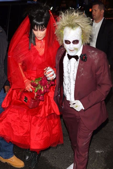 Bella Hadid And The Weeknd At Heidi Klums Halloween Party 10 31 2018