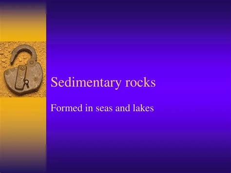 Ppt Sedimentary Rocks Powerpoint Presentation Free Download Id3889411