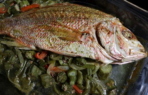 Caribbean Style Stuffed Red Snapper Moore Mealz