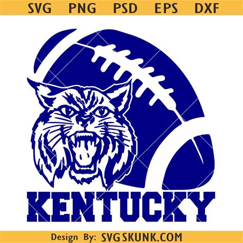 Kentucky Wildcats Football Svg Wildcats Mascot Svg Wildcats School