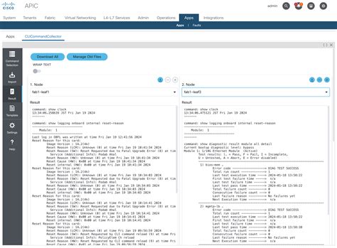 Import Feature In Aci App Clicommandcollector Easy Log Collection Cisco Community
