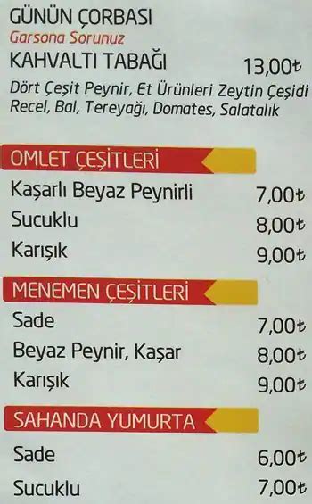 Menu At Dr Erdal Usta Istanbul