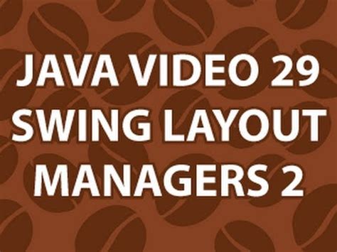 Java Video Tutorial 29 YouTube
