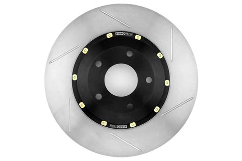 Stoptech 2piece Aerorotor And Hat 324x30 Slotted Left Front Infiniti