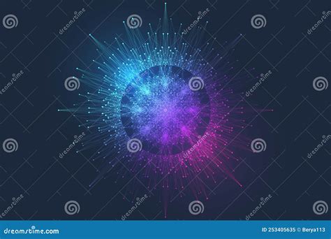 Quantum Computing Concept Deep Learning Artificial Intelligence Stock
